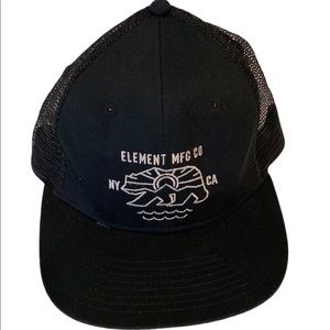 Element | Accessories | Element Snapback Hat Vintage Green Yellow ...